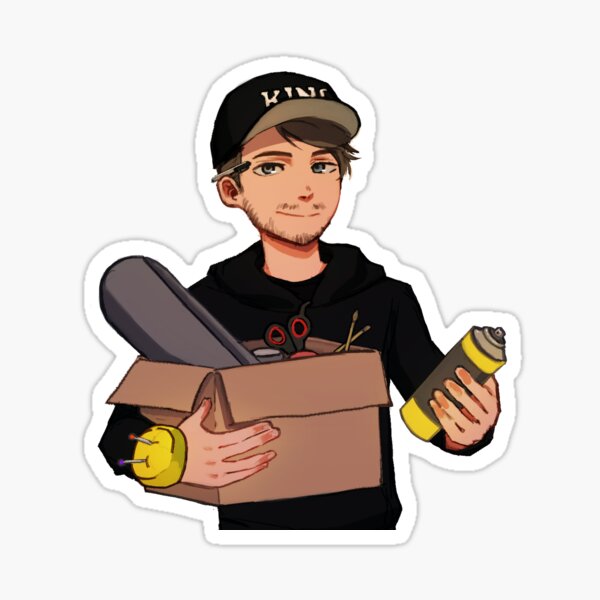 "Iron Pyrite Cosplay" Sticker for Sale by Ironpyrite99101 | Redbubble