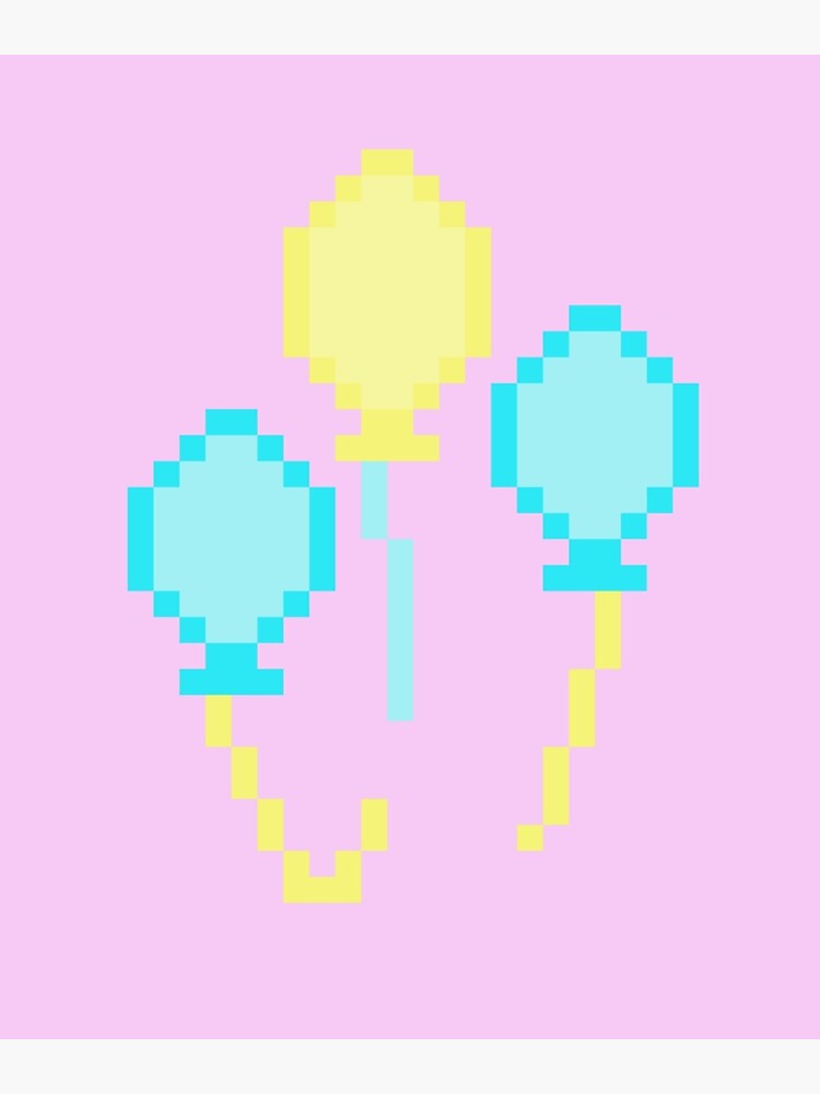 "Pinkie Pie cutie mark in pixel" Poster for Sale by PixelLady | Redbubble