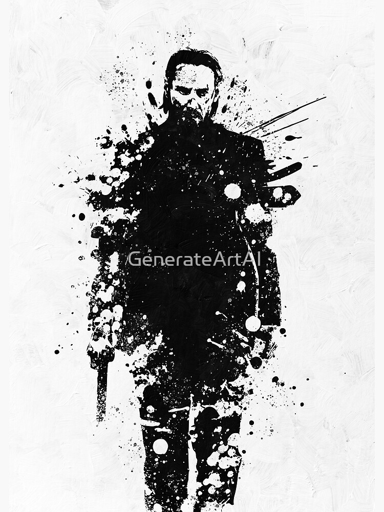 "John Wick Baba Yaga" Poster for Sale by GenerateArtAI | Redbubble