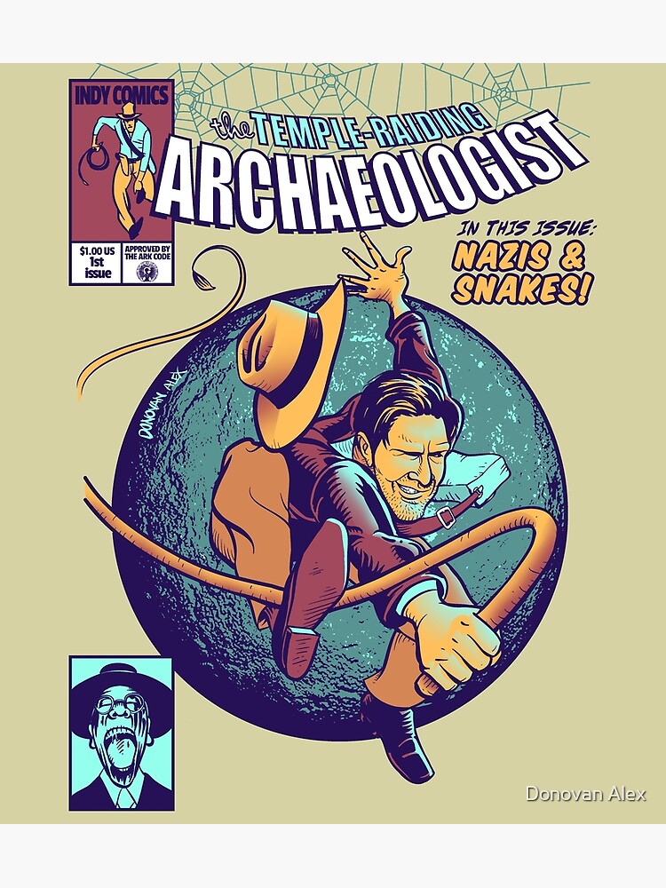 "Indy Comics" Poster for Sale by Donovan Alex | Redbubble
