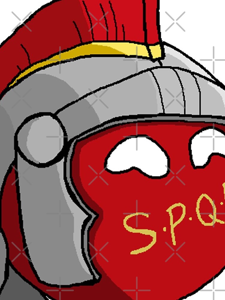 "SPQR Ball RomeBall " iPhone Case for Sale by poland-ball | Redbubble