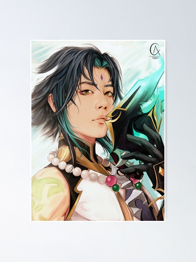 "Genshin Impact - Xiao" Poster for Sale by CANSUAKND | Redbubble