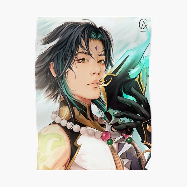 "Genshin Impact - Xiao" Poster for Sale by CANSUAKND | Redbubble