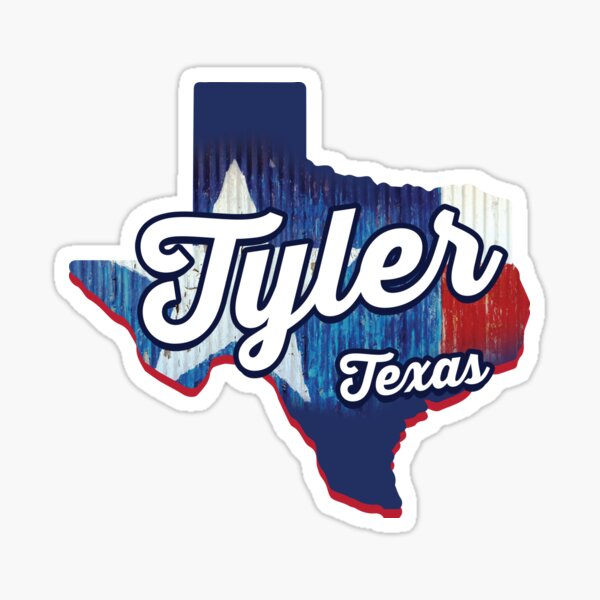 "Tyler Texas City" Sticker for Sale by creaencuba | Redbubble