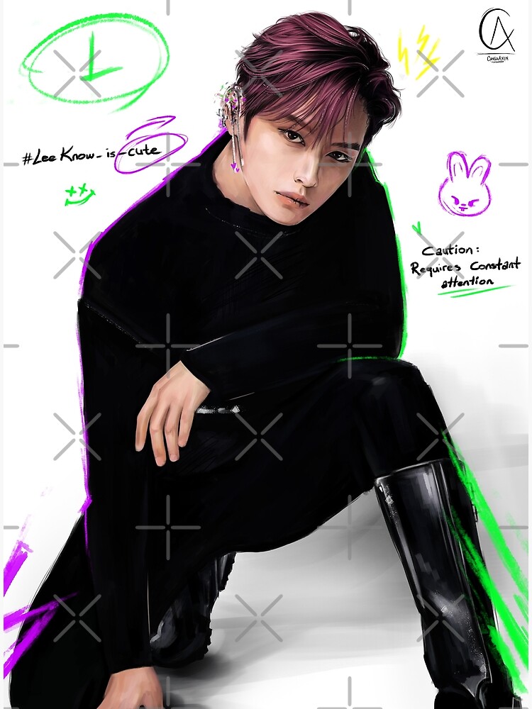 "Stray Kids - Lee Know" Poster for Sale by CANSUAKND | Redbubble