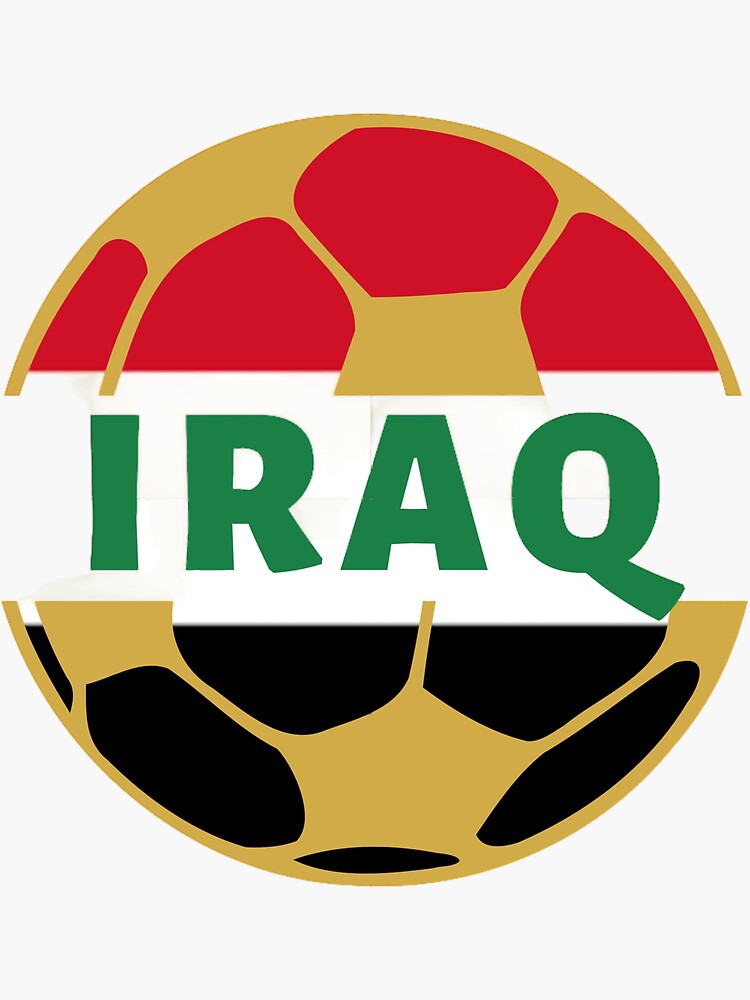"Iraq Football " Sticker for Sale by Footballunite | Redbubble