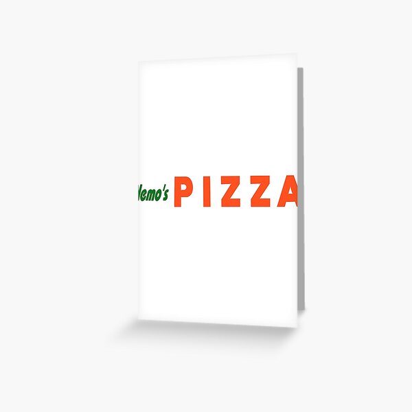 "Nemo's Pizza - Everybody Loves Raymond" Greeting Card for Sale by ...