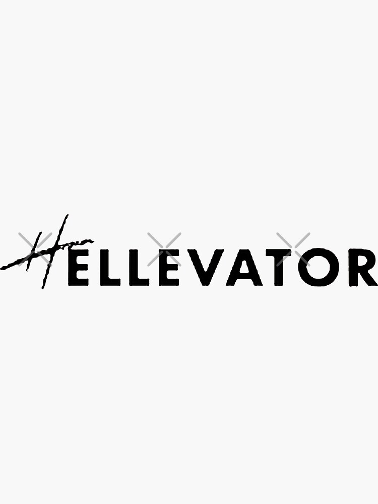 "STRAY KIDS_ HELLEVATOR" Sticker for Sale by DeviRibbun | Redbubble
