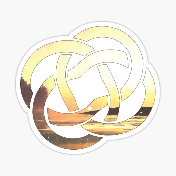 "Winter Solstice Sunrise Celtic Knot" Sticker for Sale by damonasplace ...