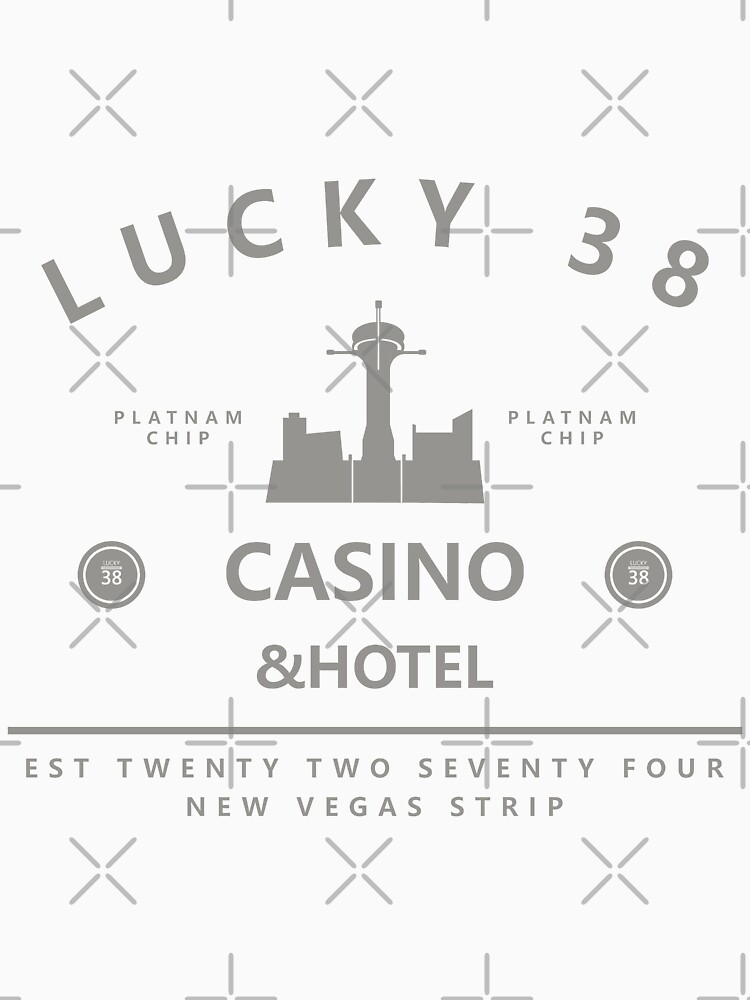 "lucky 38 casino" T-shirt for Sale by ZombieNeet | Redbubble | fallout ...