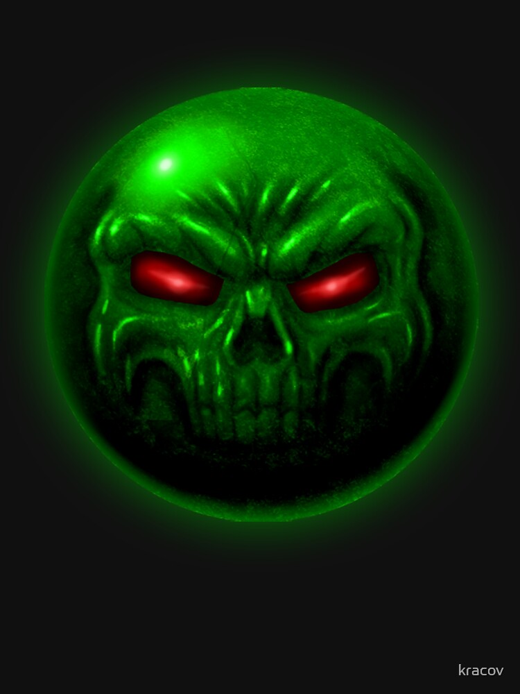 "Doom Green Sphere" T-shirt for Sale by kracov | Redbubble | doom hell ...
