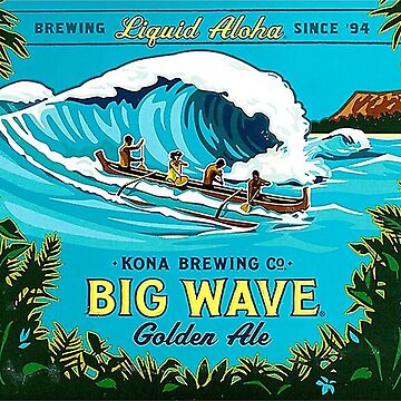 "Big Wave" Sticker for Sale by alfredandrus | Redbubble