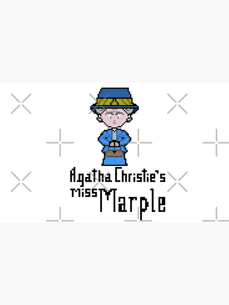 "Miss Marple in Pixel" Poster for Sale by Gugarix | Redbubble