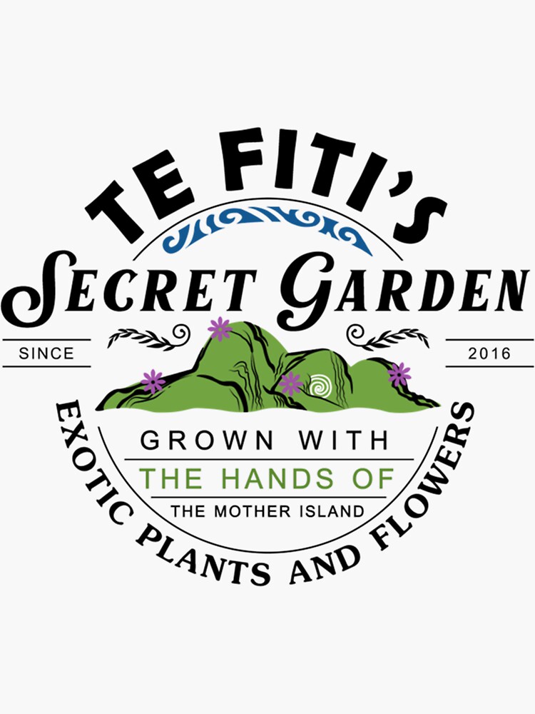 "Te Fiti’s Secret Garden Te Fiti’s Secret Garden " Sticker for Sale by ...