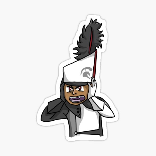 "Madness" Sticker for Sale by MCDrawsBand | Redbubble