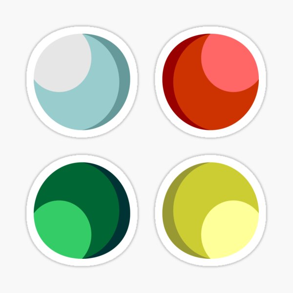 "Colorful Bubbles-Design" Sticker for Sale by Chosen4ever | Redbubble