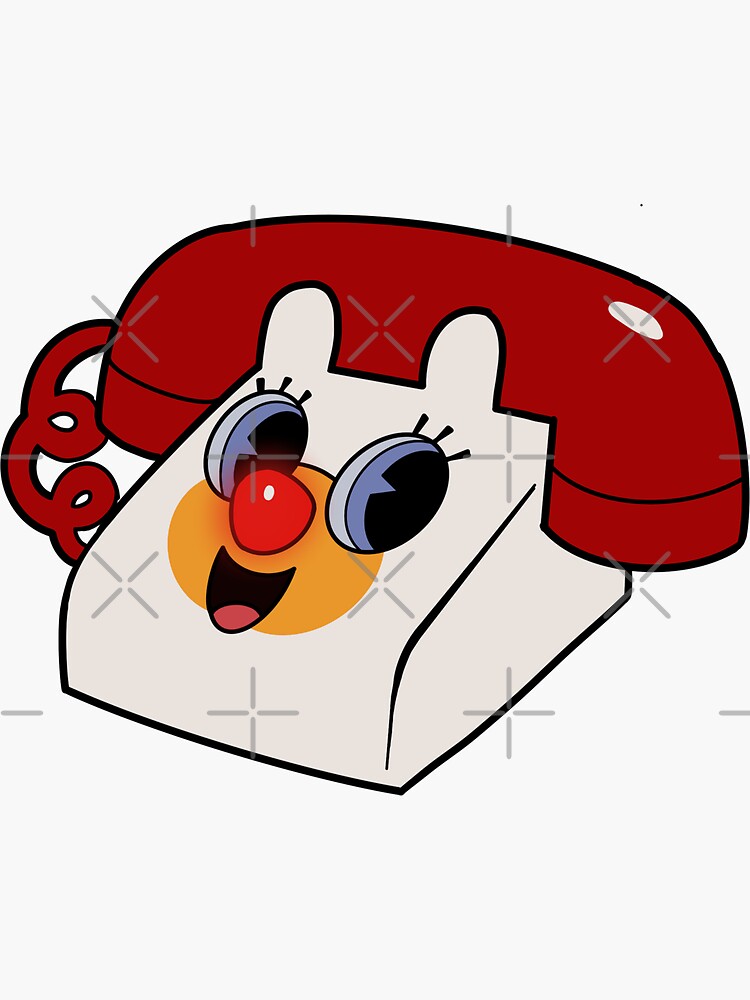 "The Powerpuff Hotline (White)" Sticker for Sale by ooma | Redbubble