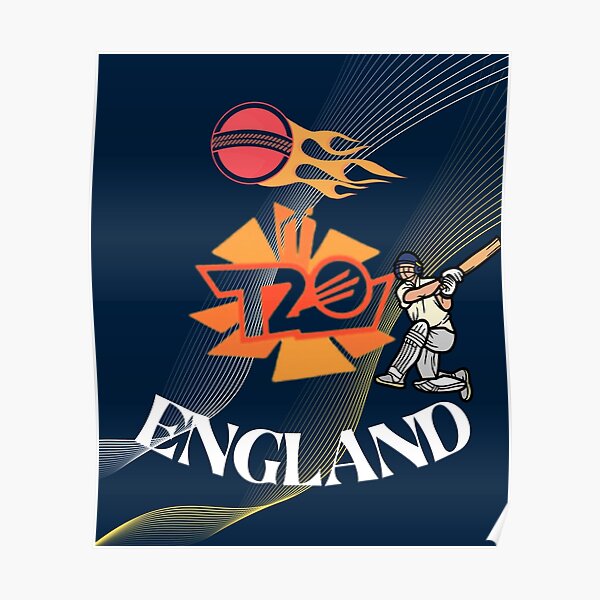 "T20 ICC Men's cricket world cup ENGLAND | cricket theme design | for ...