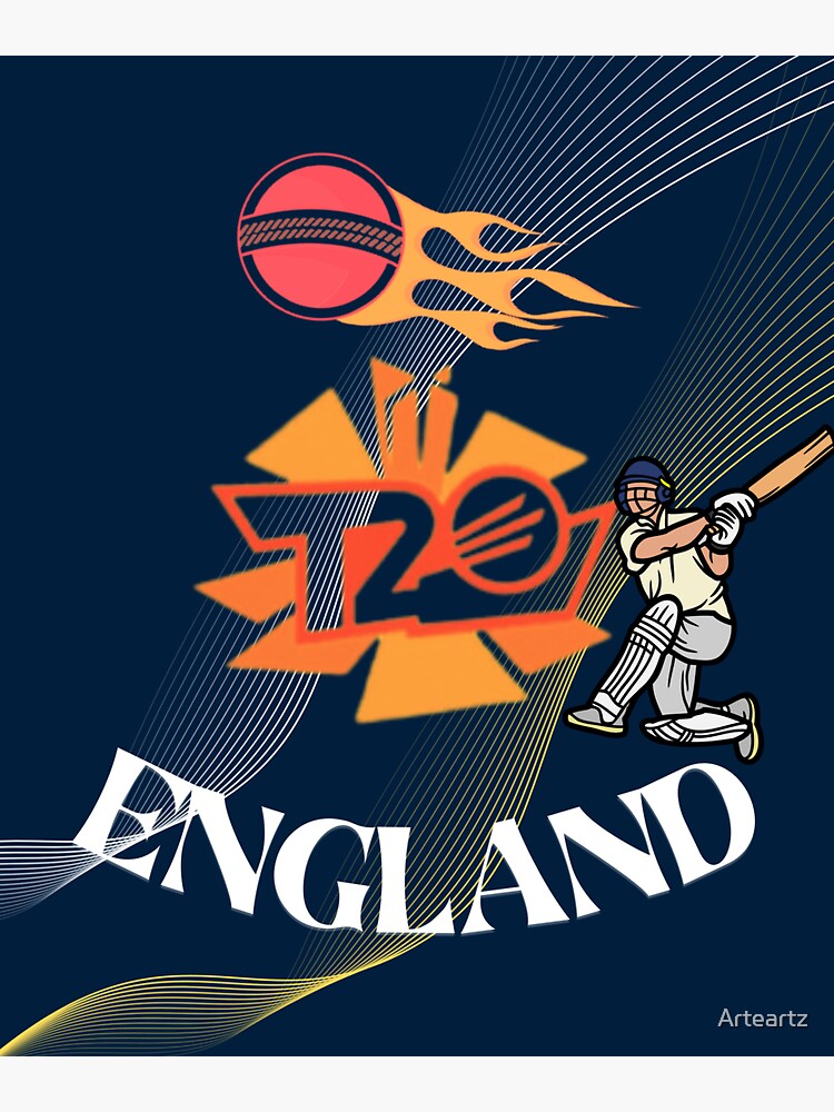 "T20 ICC Men's cricket world cup ENGLAND | cricket theme design | for ...