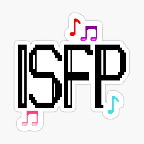 "Isfp mbti personality " Sticker for Sale by Pixelartcelinee | Redbubble