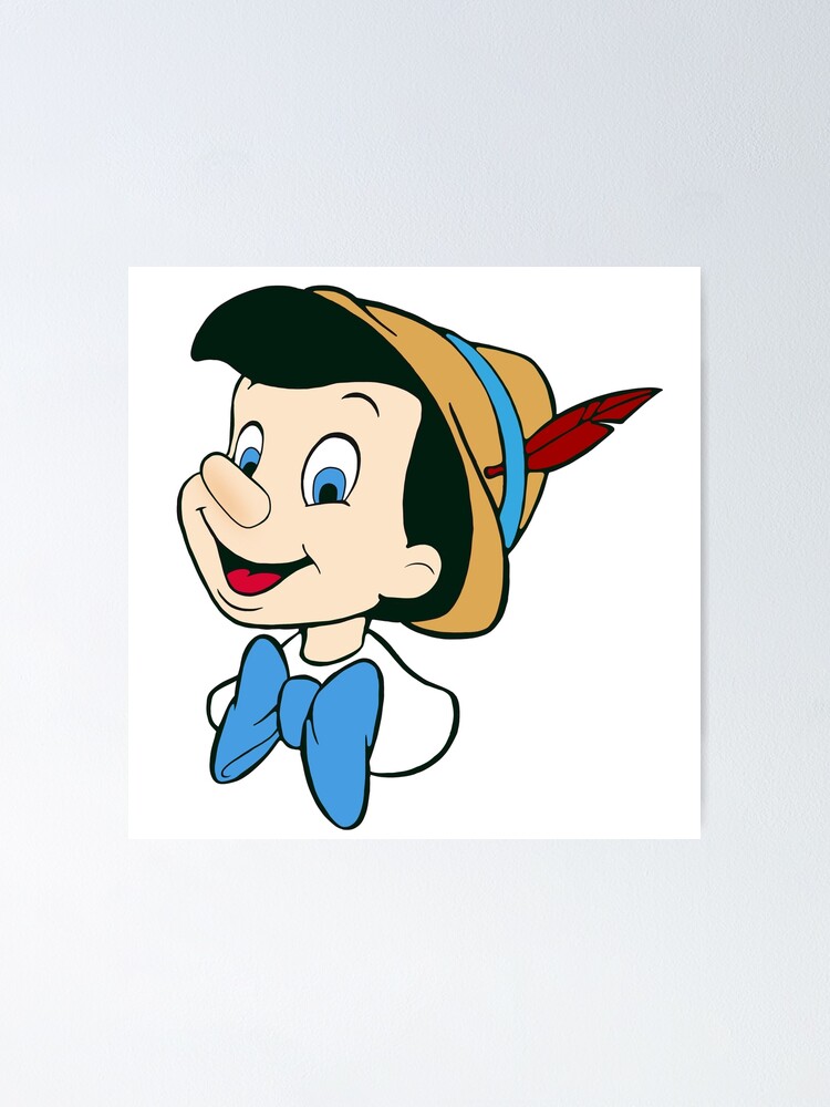 "Pinocchio Smile" Poster for Sale by Julia2Julia | Redbubble