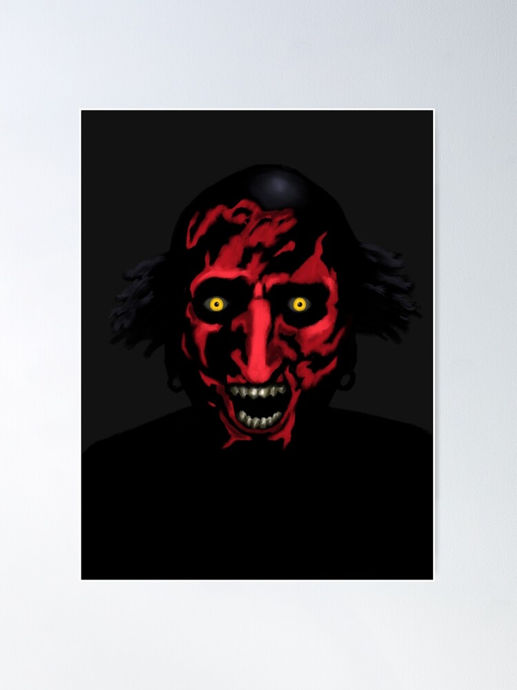 Insidious Demon On The Wall