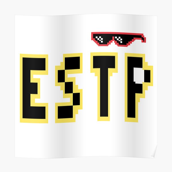 "Estp mbti pixel drawing (⁠ ͝⁠°⁠ ͜⁠ʖ͡⁠°⁠)⁠ᕤ" Poster for Sale by ...