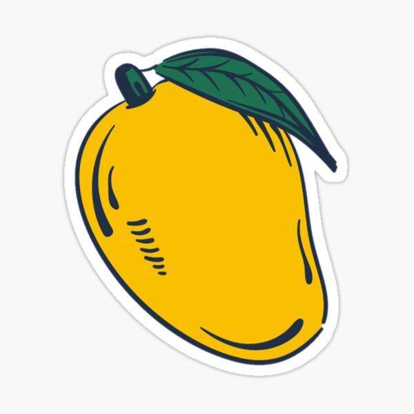 "Mango Fruit Dancing Love Mangos Essential " Sticker for Sale by ...