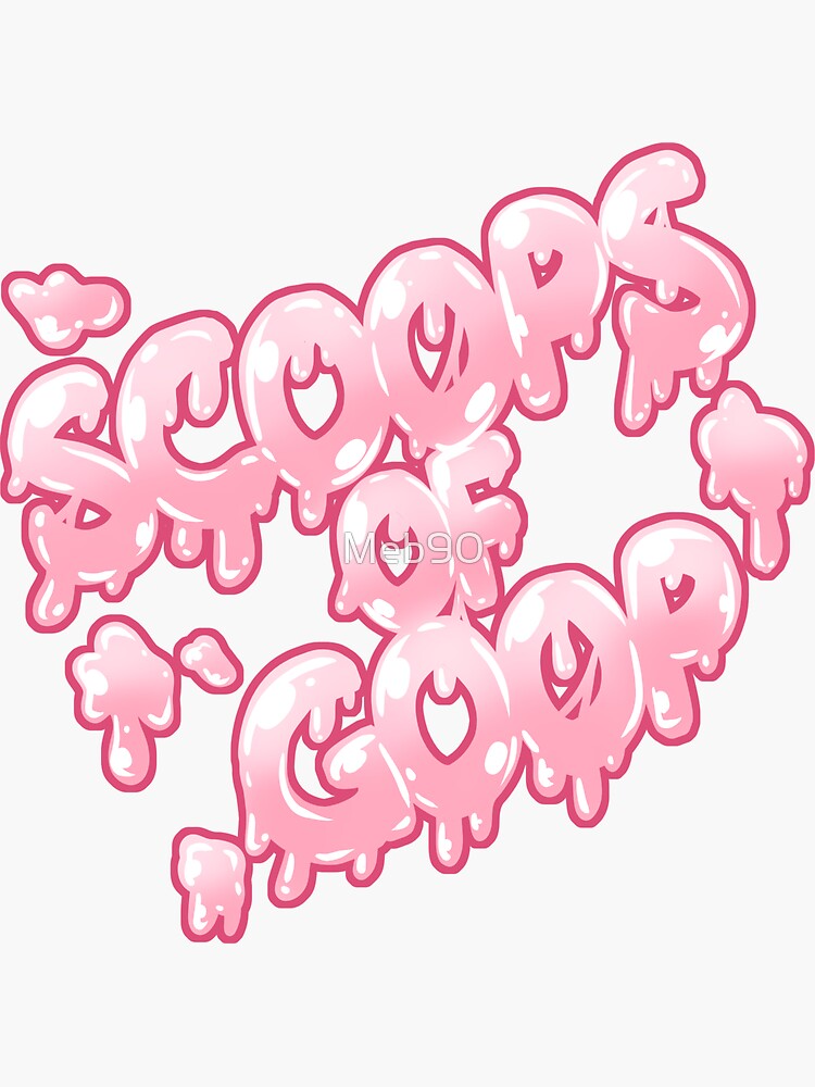 "Scoops of Goop logo" Sticker by Meb90 | Redbubble
