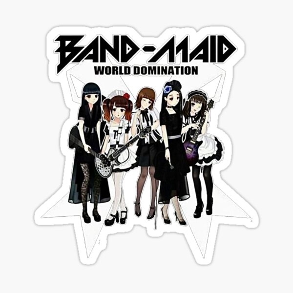 "Just Bring It Band Maid Gift For Men" Sticker for Sale by MarcelGregus ...