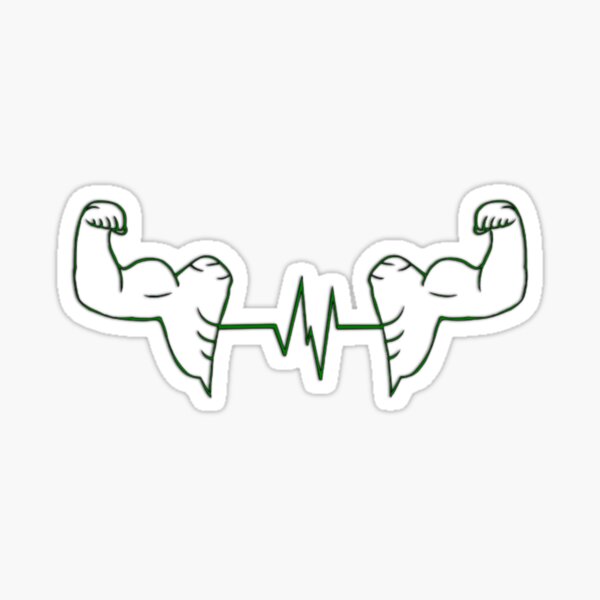 "fitness logo" Sticker for Sale by Just55 | Redbubble