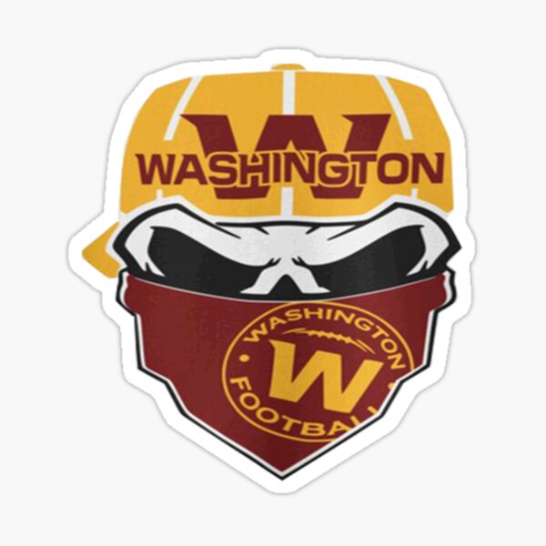 "washington commanders and washington football lovers" Sticker for Sale ...