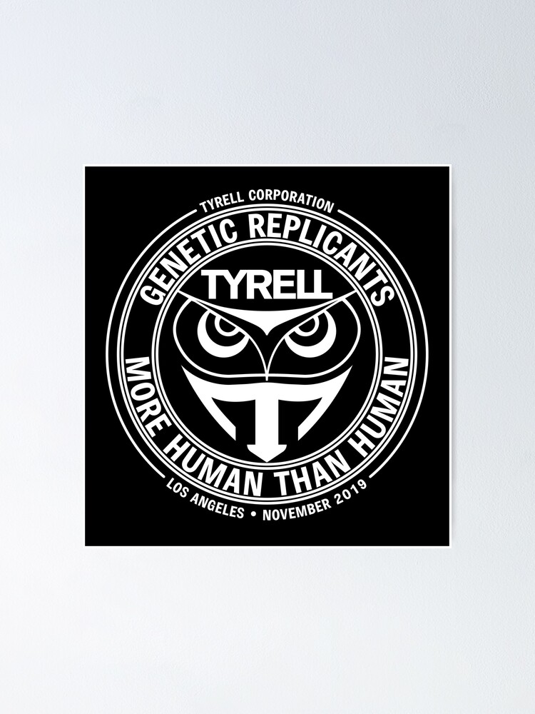 "Tyrell Corporation - White Variant" Poster for Sale by Purakushi ...