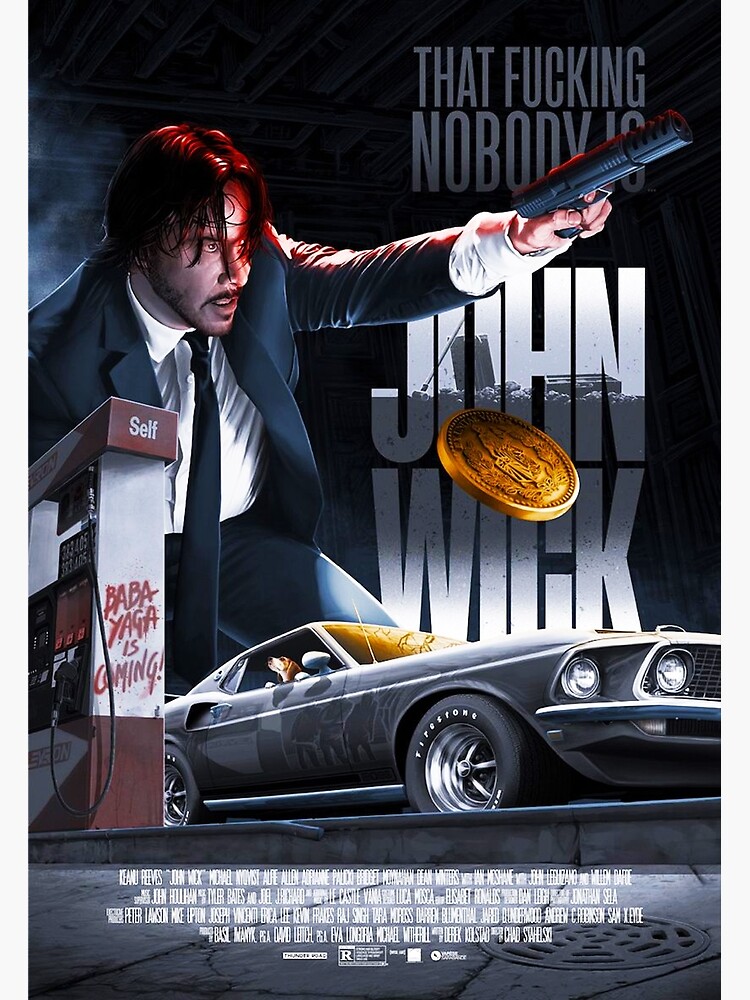 John Movie Series Capter 3 Premium Matte Vertical Poster