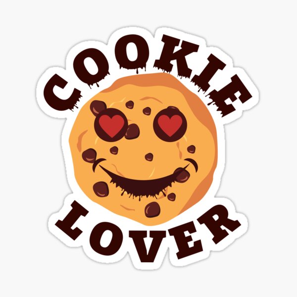 Cookie Lover Chocolate Chip Sticker For Sale By Yogires Redbubble