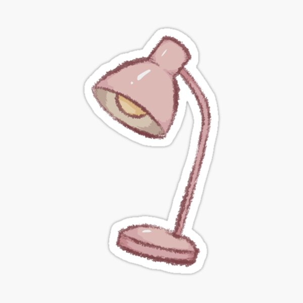 "Reading Lamp" Sticker for Sale by Zephyr-Studio | Redbubble