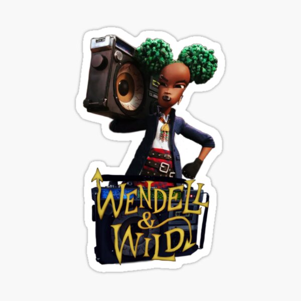 "wendell and wild" Sticker for Sale by MrSameeraTop | Redbubble