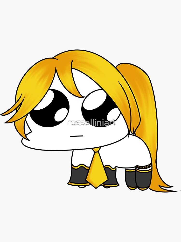 "neru creature" Sticker for Sale by rosselliniart | Redbubble