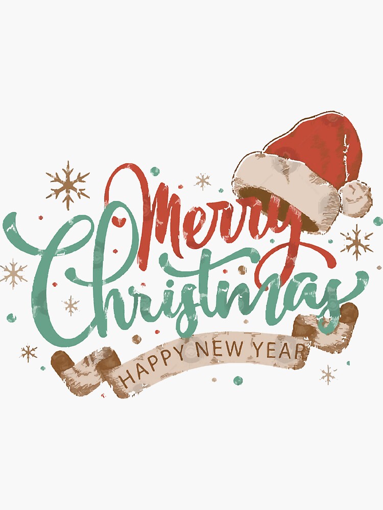 "aphic Christm" Sticker for Sale by lillieiscju | Redbubble