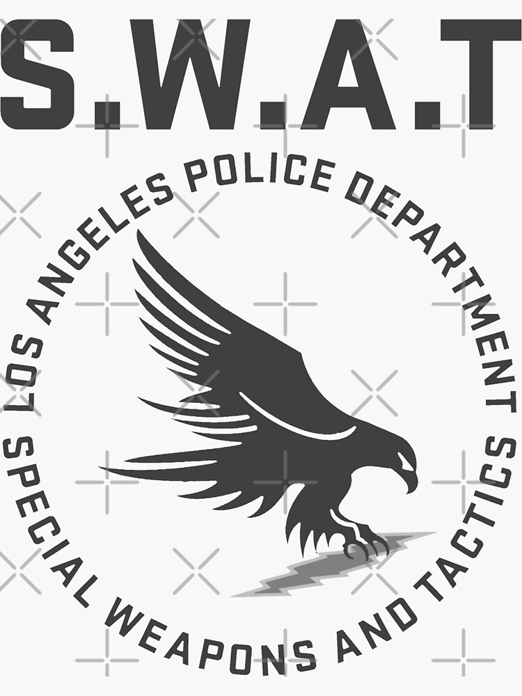 "LAPD SWAT Reimagined " Sticker for Sale by Chief82 | Redbubble