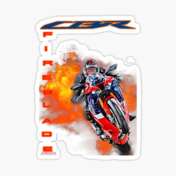 "CBR 1000RR R Fireblade " Sticker for Sale by Evomotoarte | Redbubble