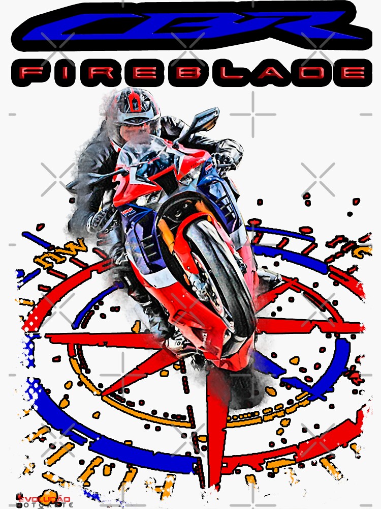 "Honda CBR 1000RR R SP Fireblade " Sticker for Sale by Evomotoarte ...