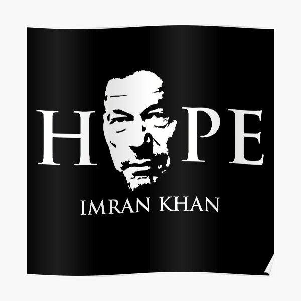 "Hope - Imran Khan" Poster for Sale by tohari48 | Redbubble