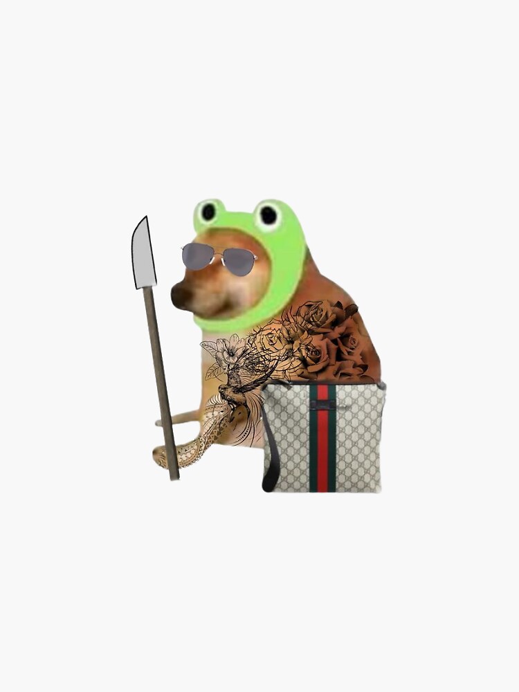 "Cheems so cool" Sticker for Sale by Yukian | Redbubble