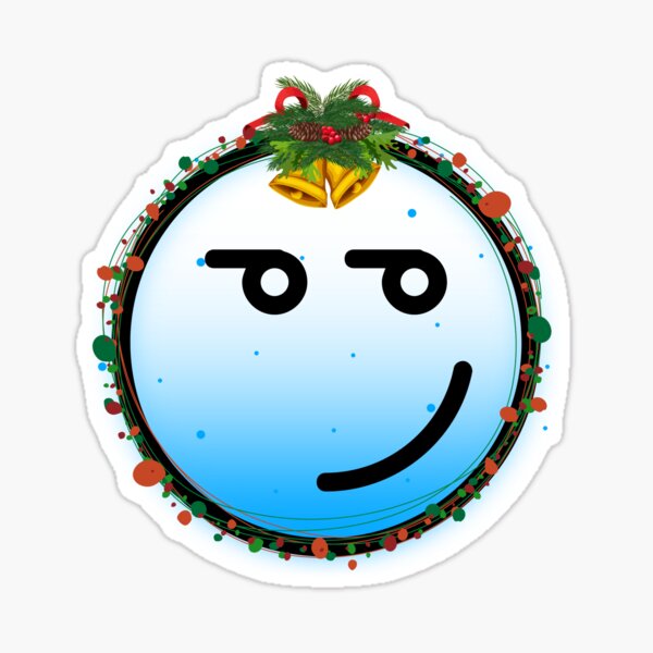 "Smirking Face Emoji" Sticker for Sale by Ora24 | Redbubble