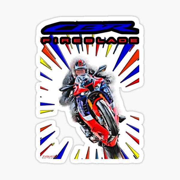 "Honda CBR 1000 RR R Fireblade 2022" Sticker for Sale by Evomotoarte ...