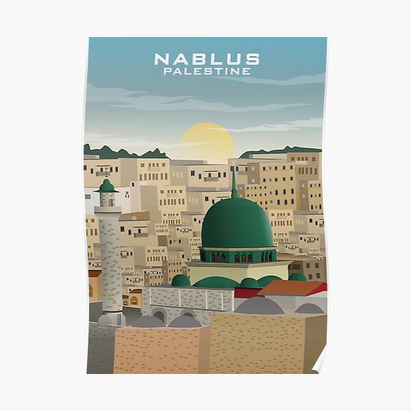 "Premium Nablus Palestine Design" Poster for Sale by ZeekyoDesign ...