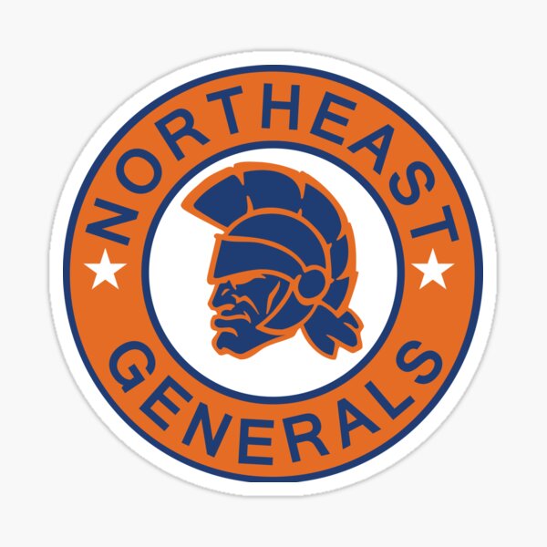 "Northeast_Generals" Sticker for Sale by Gorge-Store | Redbubble