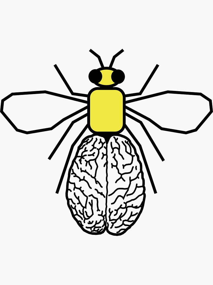 "The Hive Mind" Sticker for Sale by hive-mind | Redbubble