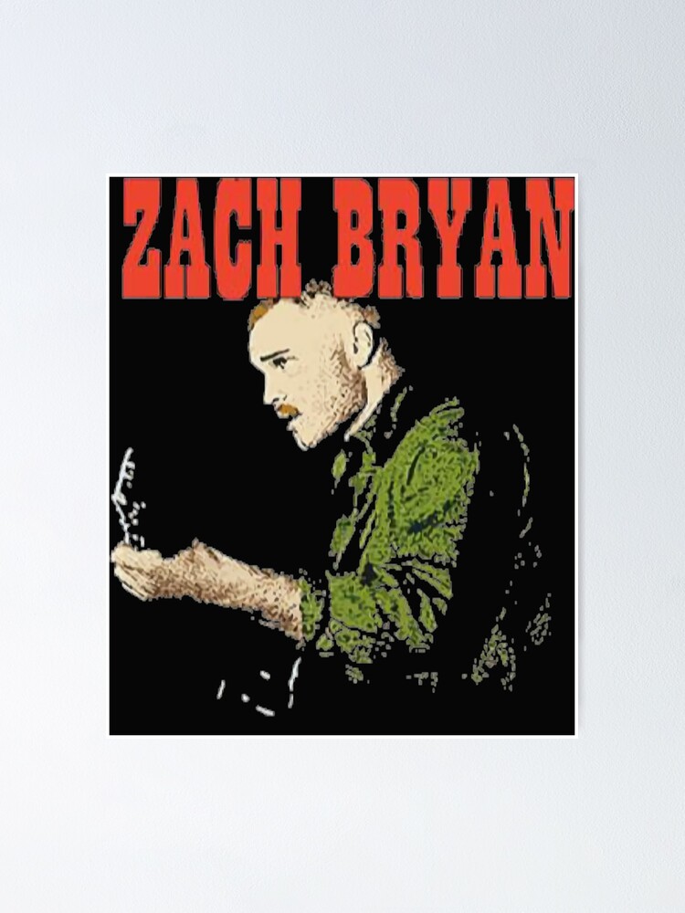 "Zach Bryan Zach Bryan vintage" Poster for Sale by EugeneCousin | Redbubble